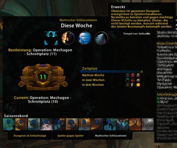Patch 8.3 / Season 4: Mythic+ Loot Itemlevel Dungeon, Weekly Chest und ...
